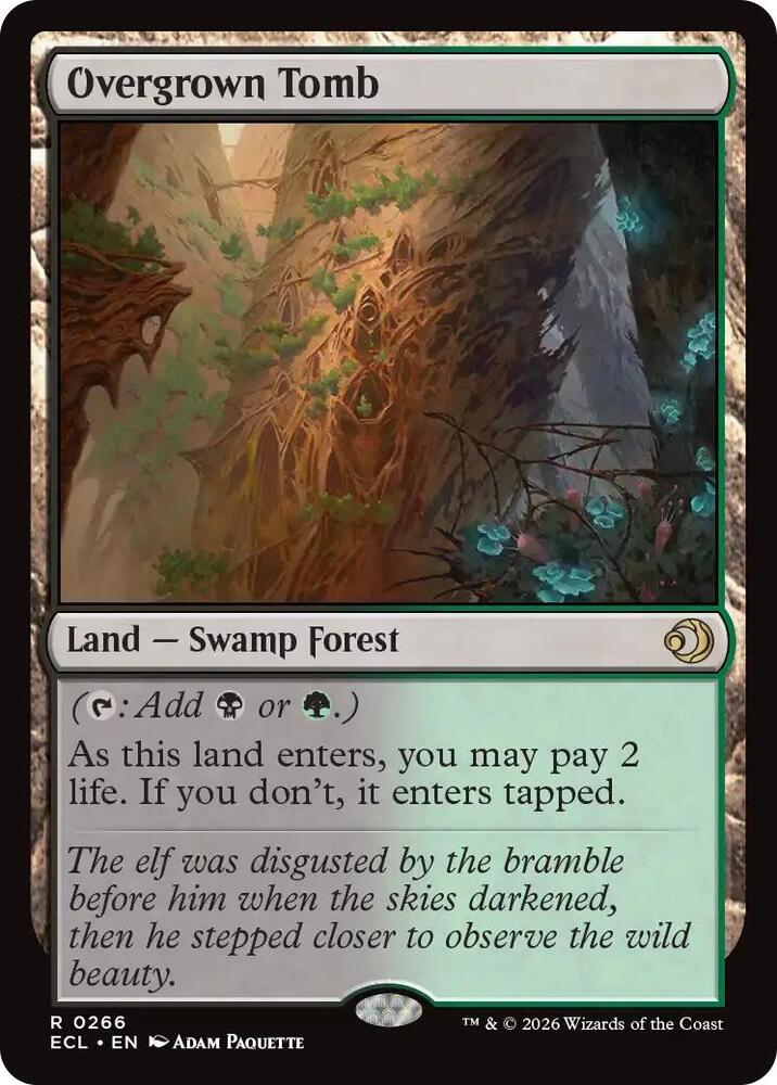 Magic: The Gathering - Lorwyn Eclipsed: Overgrown Tomb (ECL-266) – HBT ...